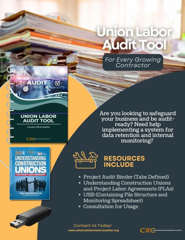Union Labor Audit Tool – Construction Resource Center